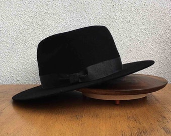 Rabbit Fur Fedora - Etsy