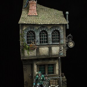 Tutorial - Steampunk Diorama - Painting - Etsy