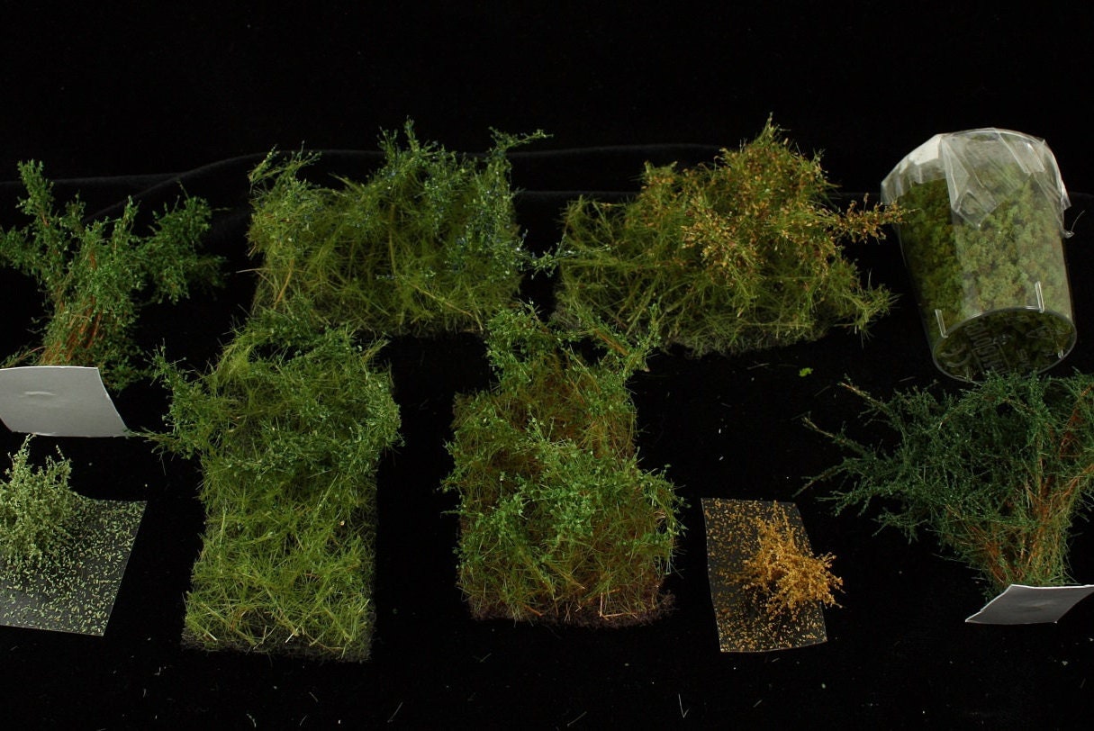 Basing Set 2 Meadows Model Dioramas | Etsy UK