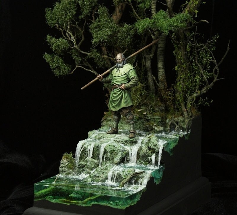 Tutorial - Forest Diorama for 75mm Scale Model Little John - Etsy Canada