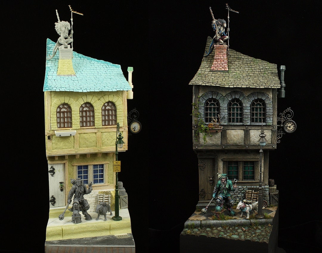 Tutorial - Steampunk Diorama - Sculpting - Etsy
