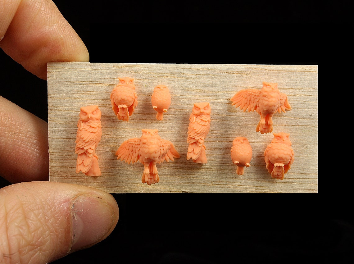 Animal Set Owls - Etsy