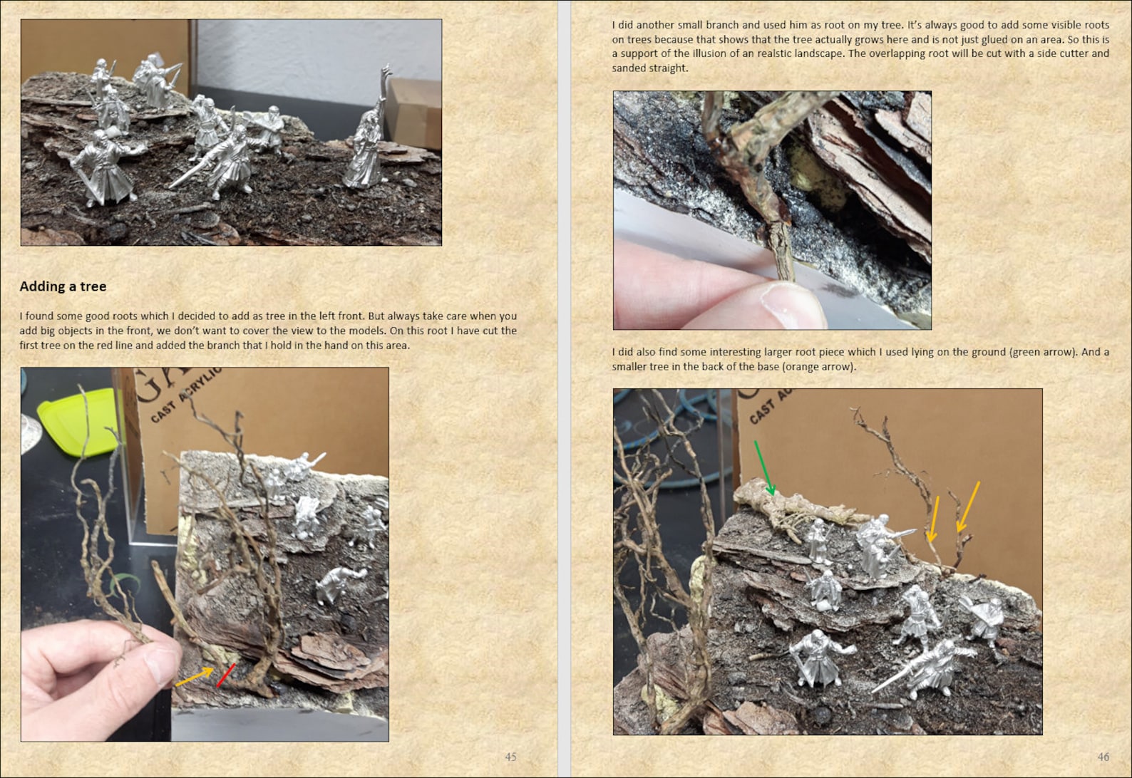 Tutorial - Creating a Big Diorama Base for the Fellowship of the Ring ...