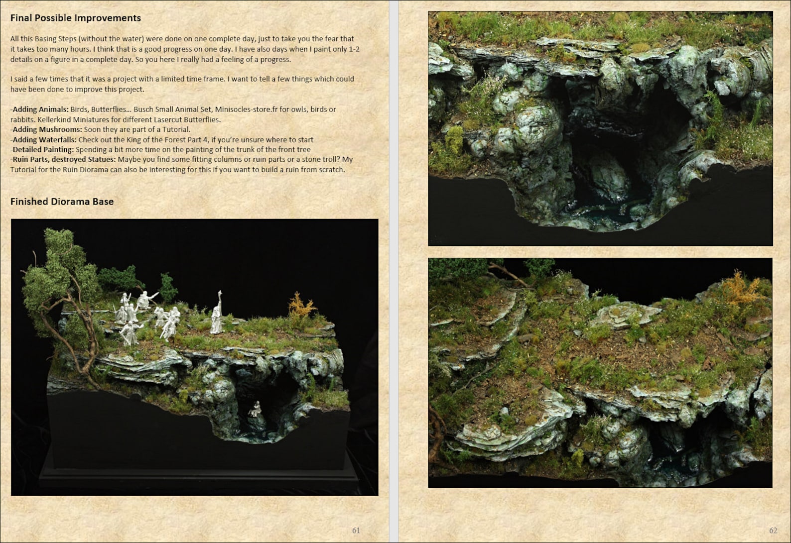 Tutorial - Creating a Big Diorama Base for the Fellowship of the Ring ...