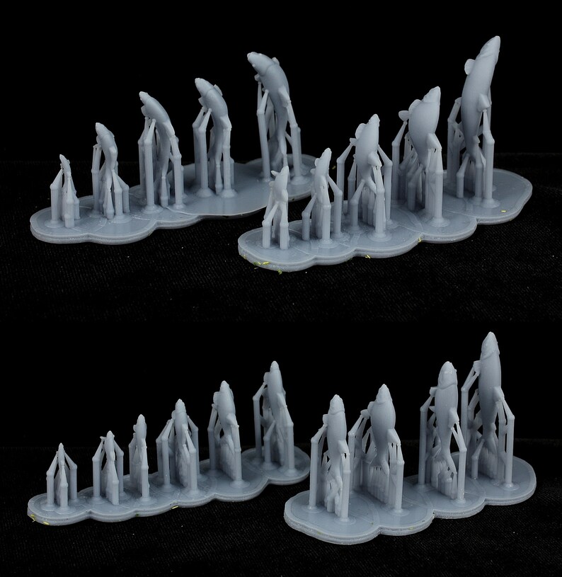 Fish Set - for Model Dioramas - 3D Files - Etsy