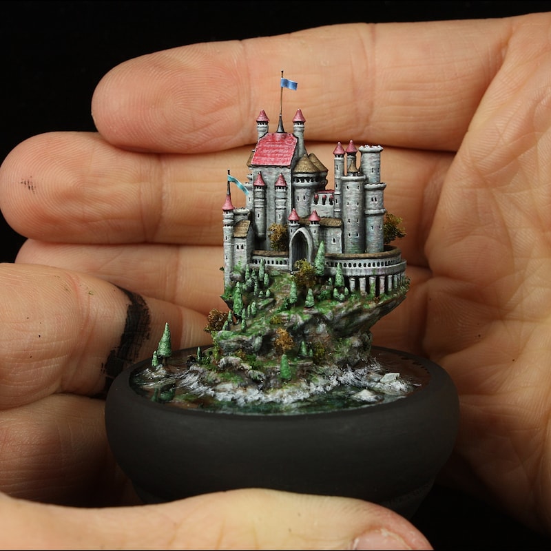 Miniature Castle - Etsy