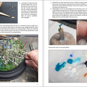 Tutorial - Creating a Complex Tiny Hogwarts Castle Diorama - Etsy