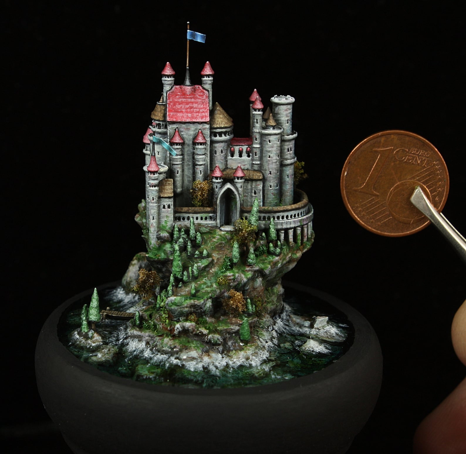 Tutorial Medieval Castle Creating a Mini Diorama | Etsy