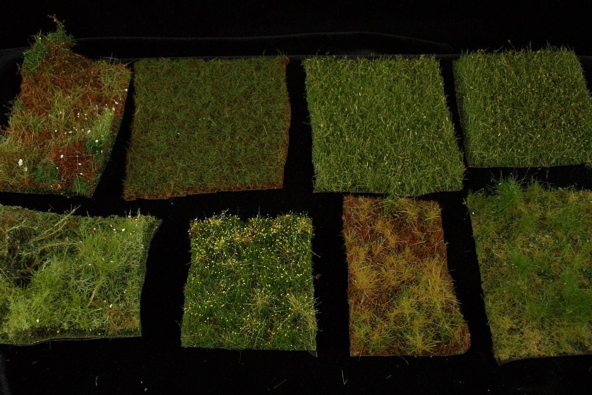 Basing Set 2 Meadows Model Dioramas | Etsy UK