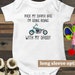 Motorcycle Baby Bodysuit, Riding Buddy, Motorbike, Crawl Walk Ride ...