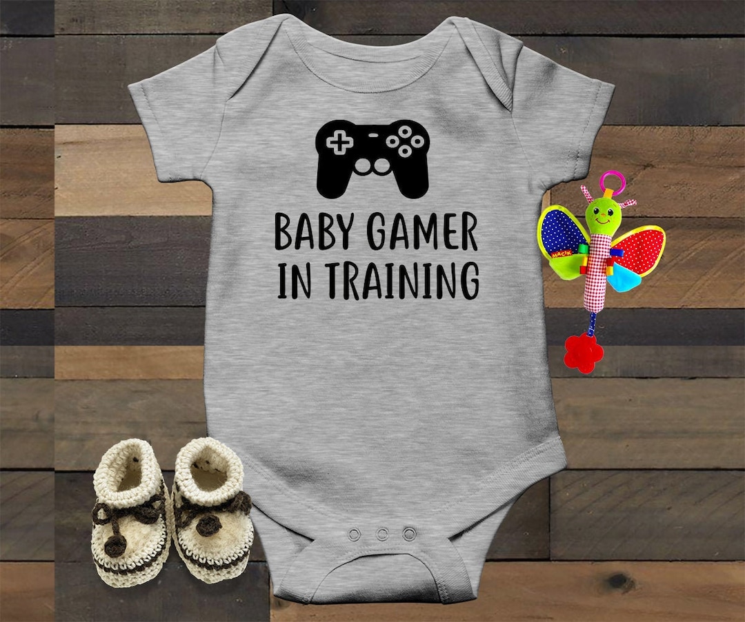 Baby Gamer in Training Bodysuit Funny Baby Clothes Cute Baby Outfit ...