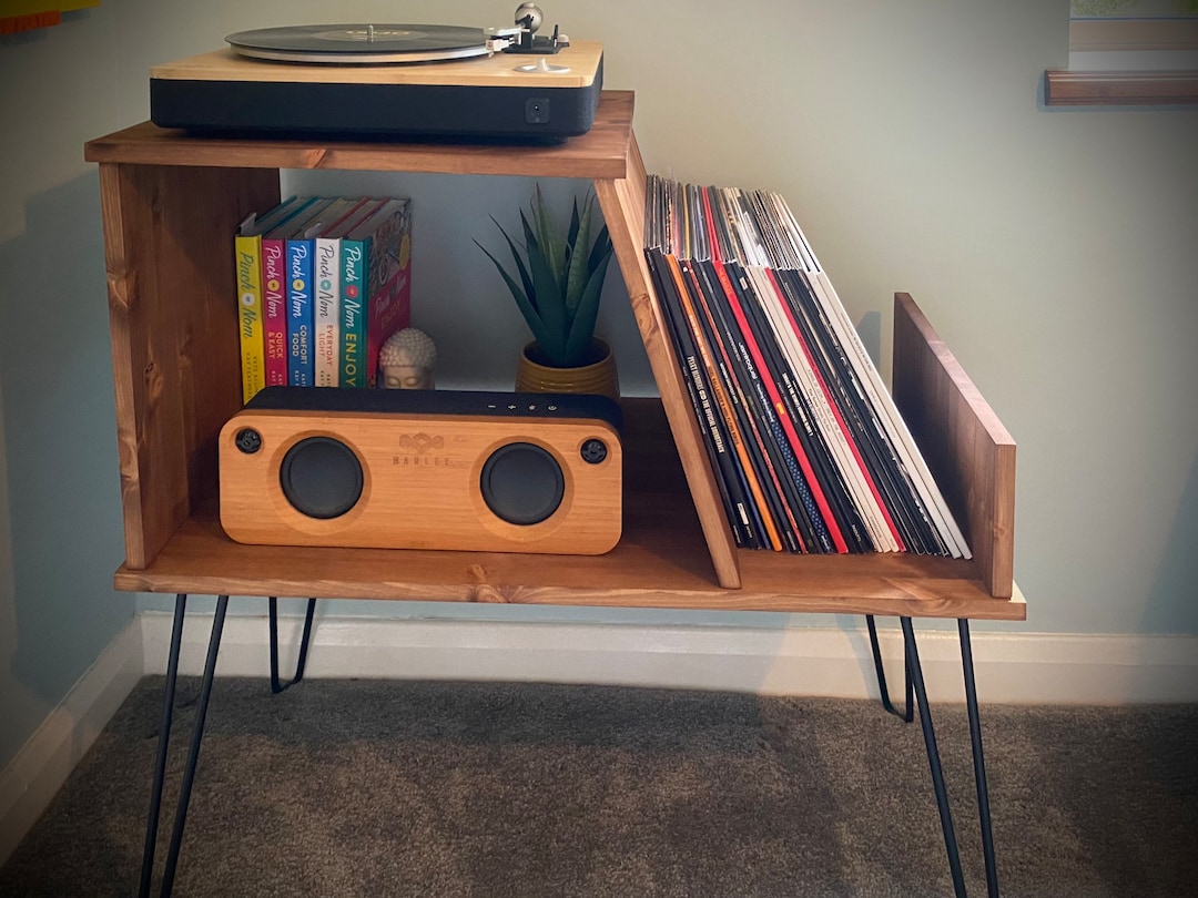 Record Player Stand/vinyl Record LP Storage/turntable Stand-cabinet ...