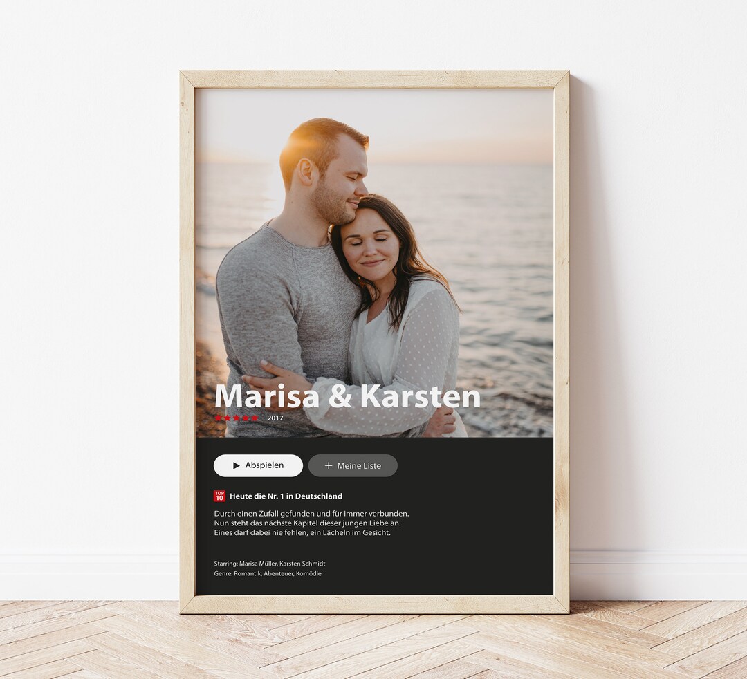 MOVIE POSTER | Netflix | Streaming | Portrait | Personalized | 20x30 ...