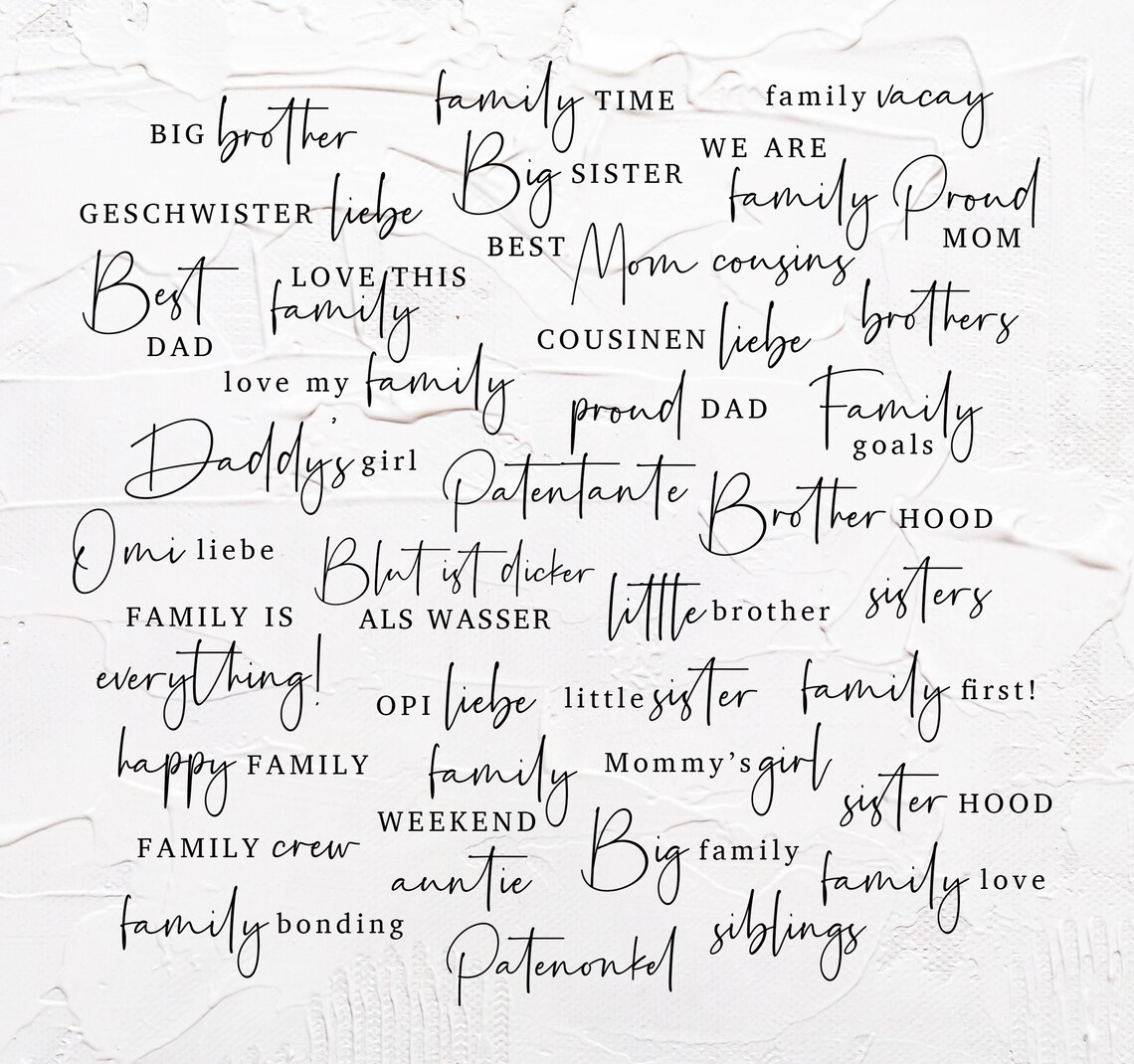 FAMILY familien Instagram Story Sticker stickerpaket - Etsy