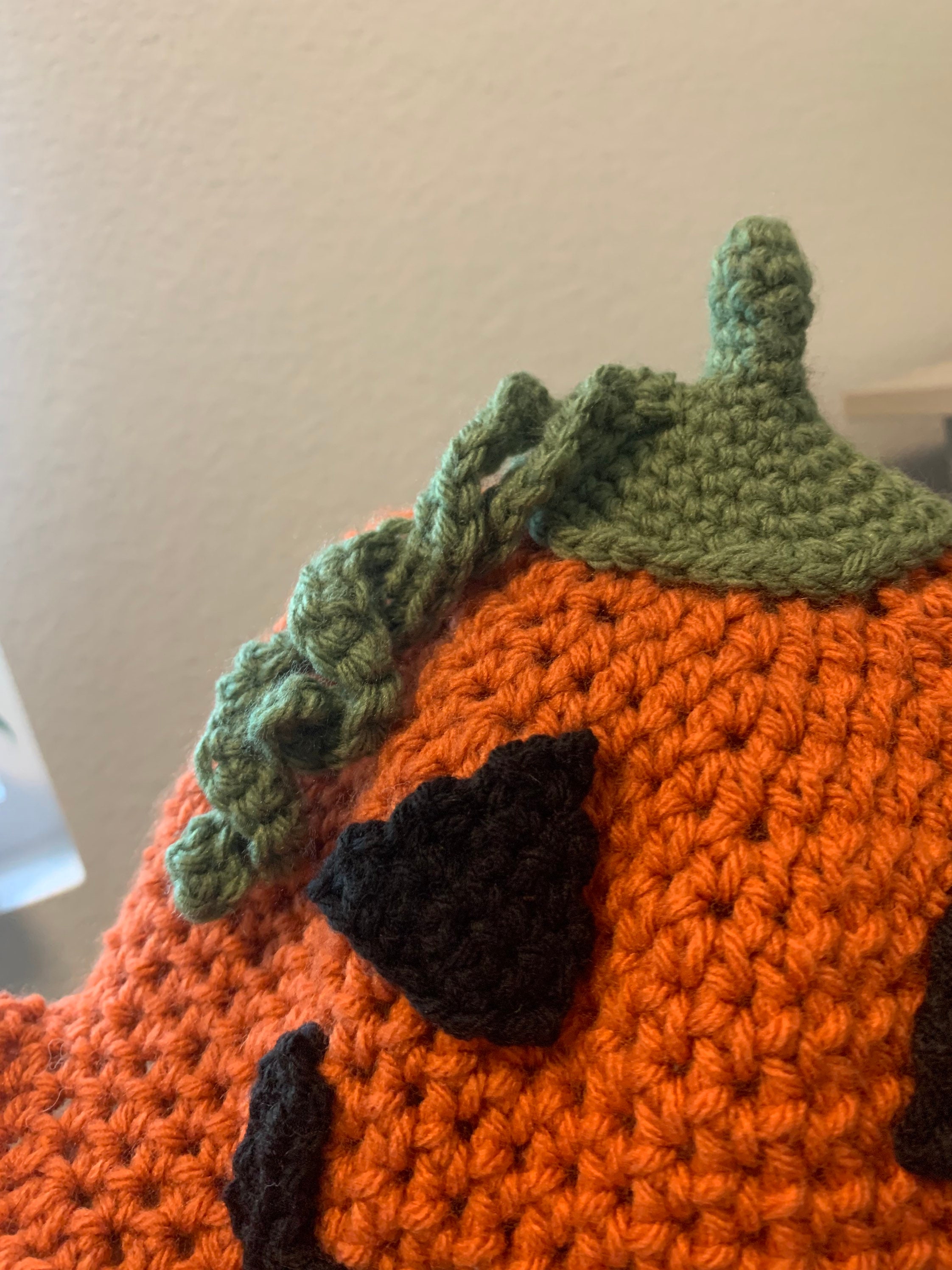 Pumpkin/jack-o-lantern Crochet Frilly Bucket Hat MADE TO ORDER - Etsy