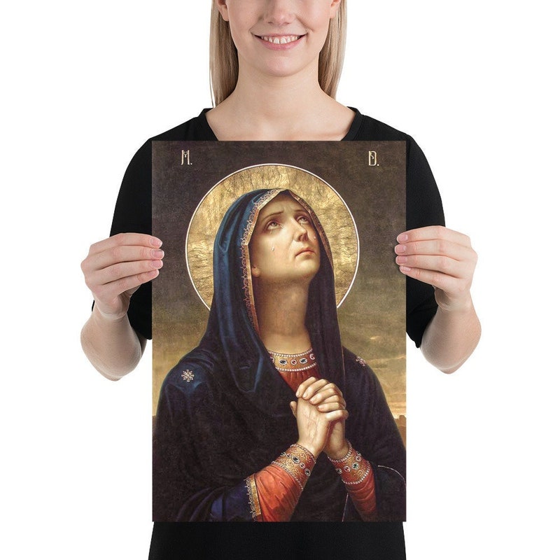 Our Lady of Sorrows Poster - Etsy