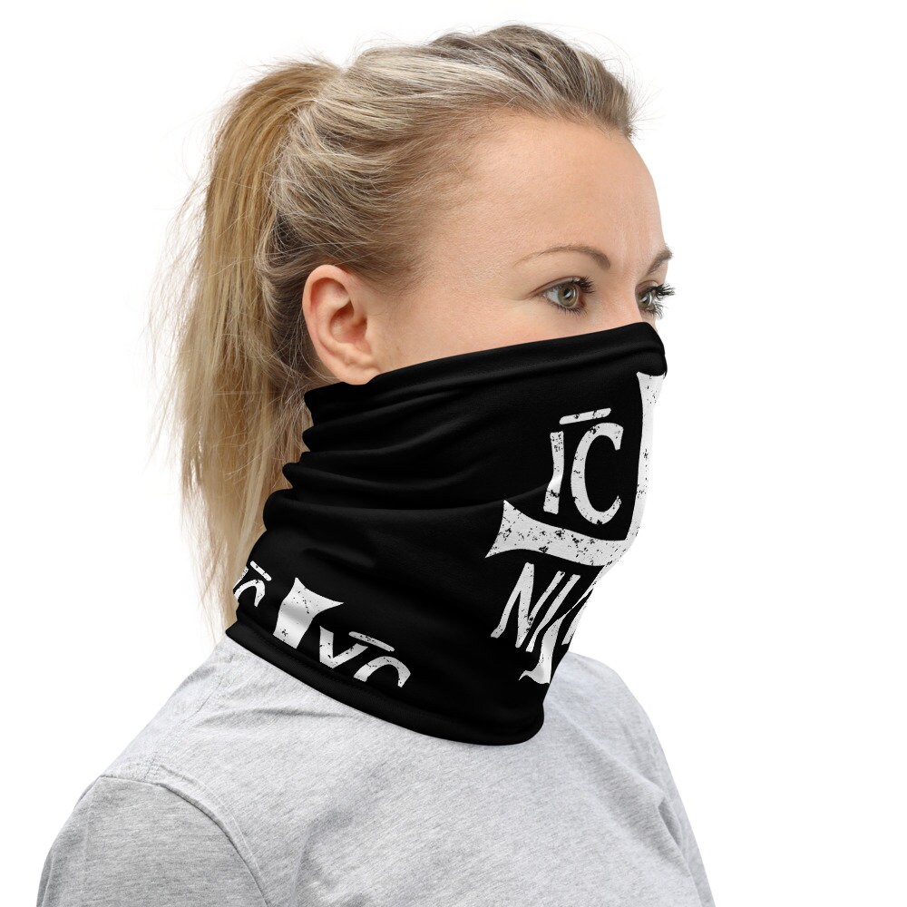 Christogram IC XC NIKA Jesus Christ is Winner Orthodox Face Mask Neck ...