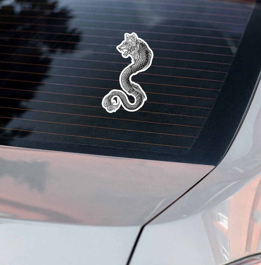 Dacian Wolf or Dacian Draco Romanian Romania Bubble-free Stickers - Etsy