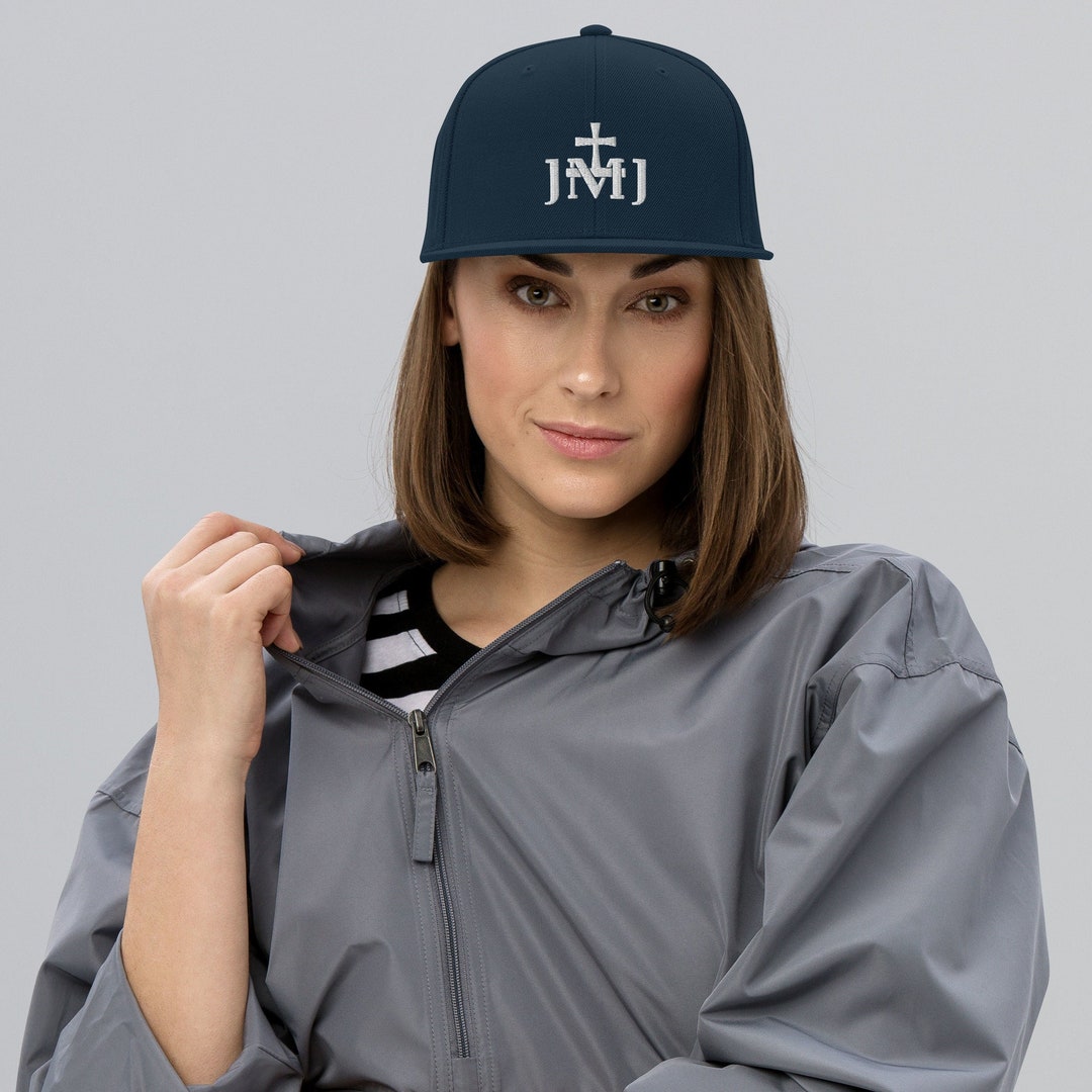JMJ Jesus Mary Joseph Insignia Holy Family Catholic 3D Snapback Hat - Etsy