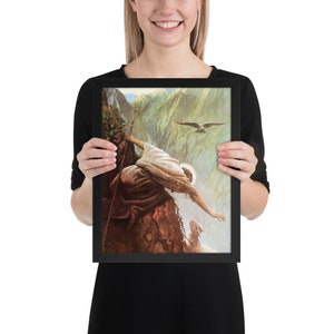 The Lost Sheep Luke 15:3-7 (alfred Usher Soord) Framed Print - Etsy