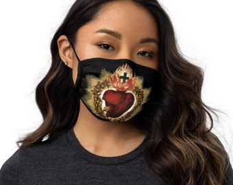 Sacred Heart of Jesus Mask - Etsy