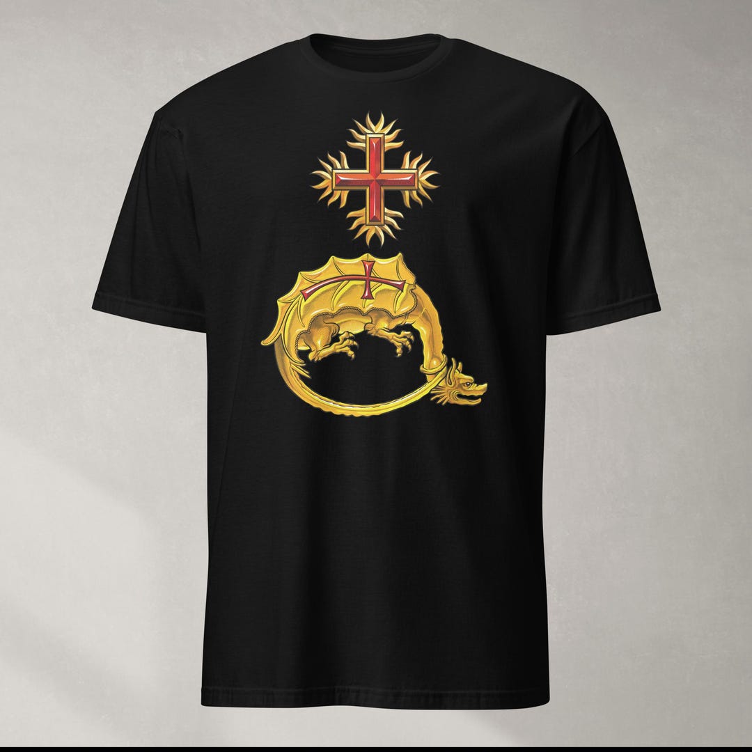Order of the Dragon | Vlad III | Ordo Draconum Emblem Short-sleeve ...