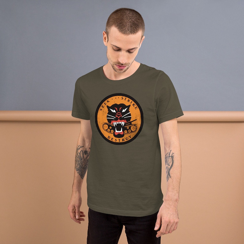 Tank Destroyer Panther Hellcat Patch Short-sleeve Unisex - Etsy