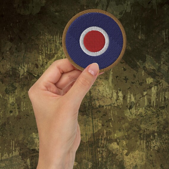 WW2 Royal Air Force Roundel Late War Embroidered Patch - Etsy
