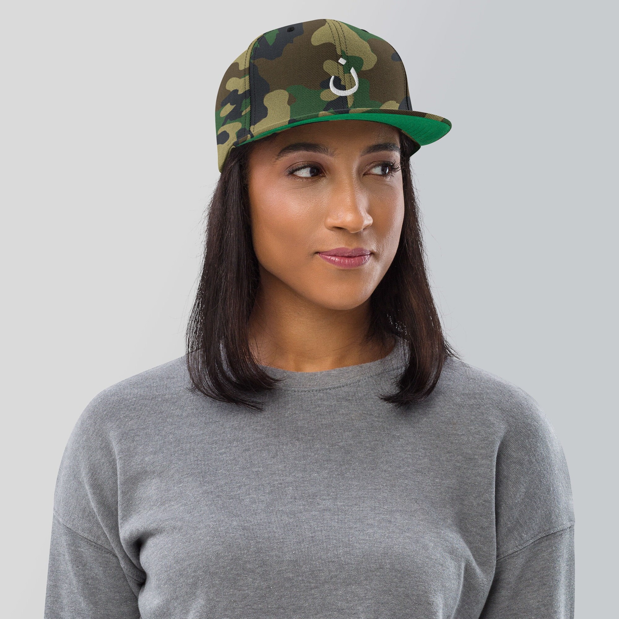 Nazarene N Christian in Arabic 3D Snapback Hat - Etsy
