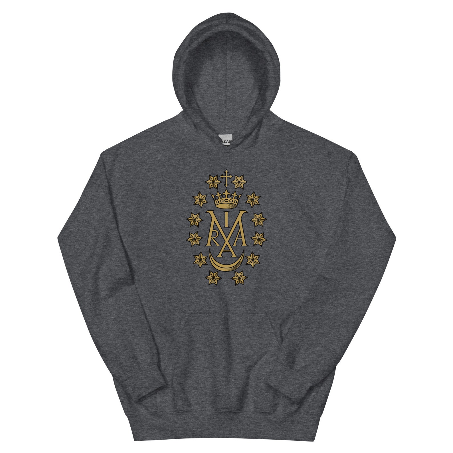 Virgin Mary Maria Insignia Miraculous Medal Catholic Unisex Hoodie - Etsy