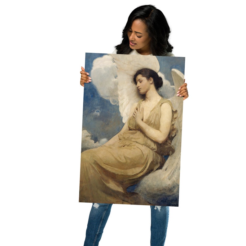Winged Figure by Abbott Handerson Thayer | Sacred Art Print | Angel ...