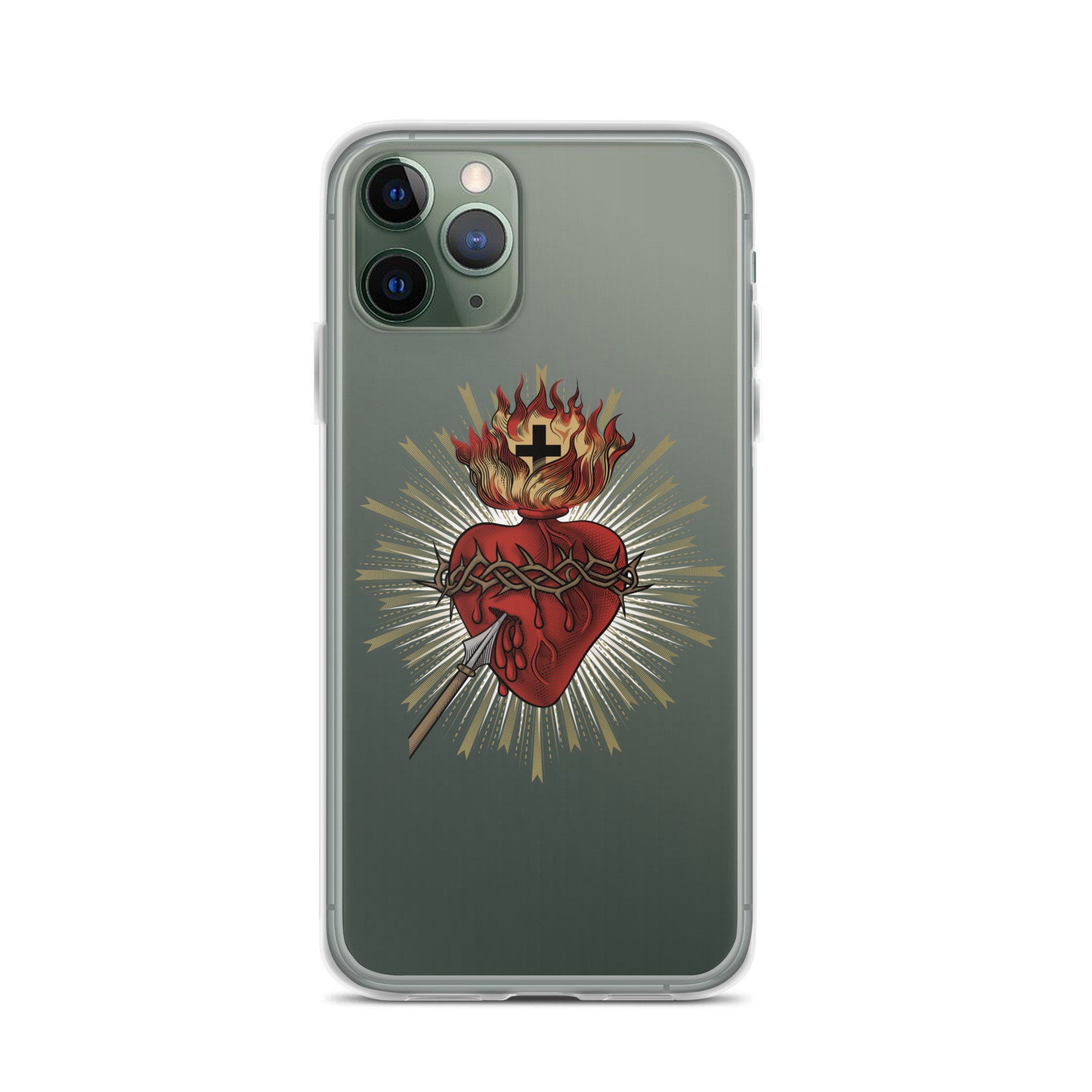 Sacred Heart of Jesus Christ Catholic Devotion Iphone Case - Etsy