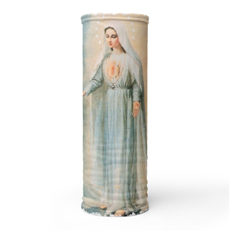 Our Lady Fatima Virgin Mary Catholic Face Mask Neck Gaiter - Etsy