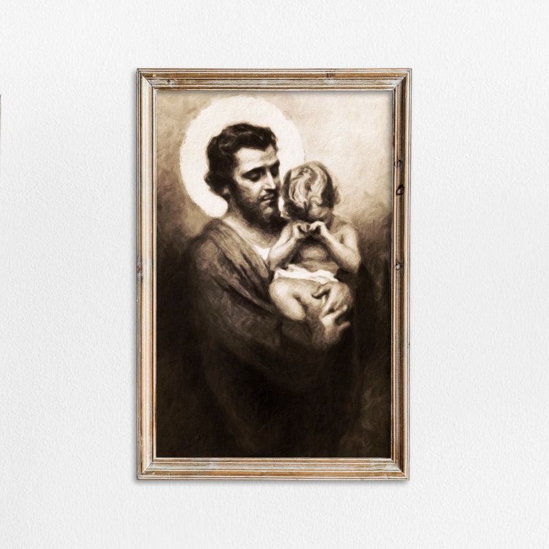 Joseph and Jesus - Etsy