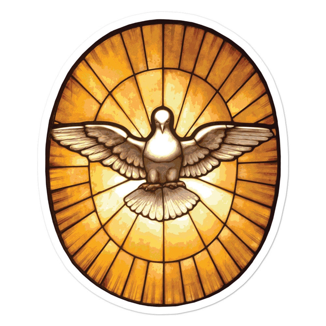 Holy Spirit Dove From St. Peter's Basilica Catholic | Etsy