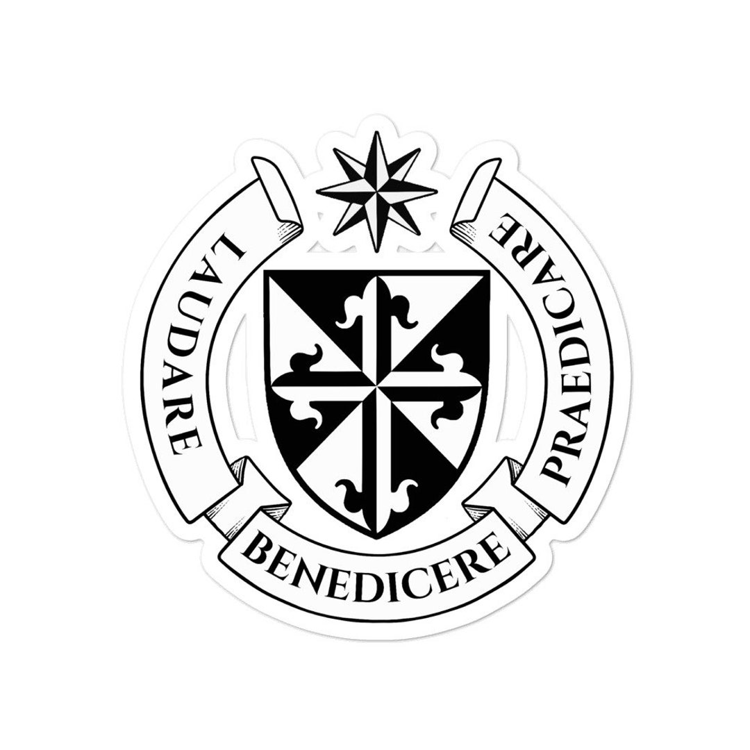 Dominican Order Coat of Arms Catholic Stickers - Etsy