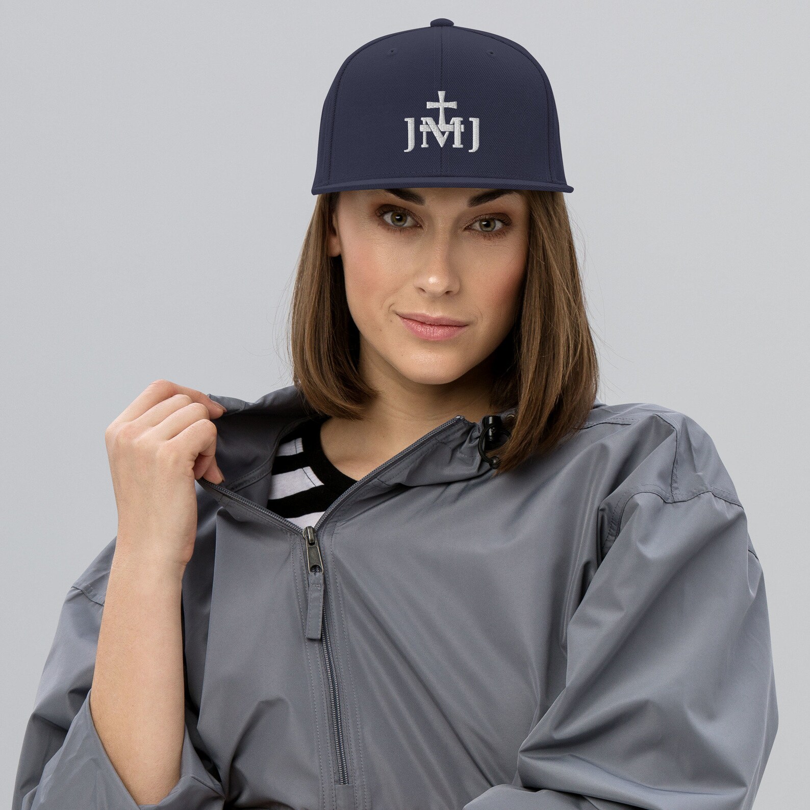 JMJ Jesus Mary Joseph Insignia Holy Family Catholic 3D Snapback Hat - Etsy