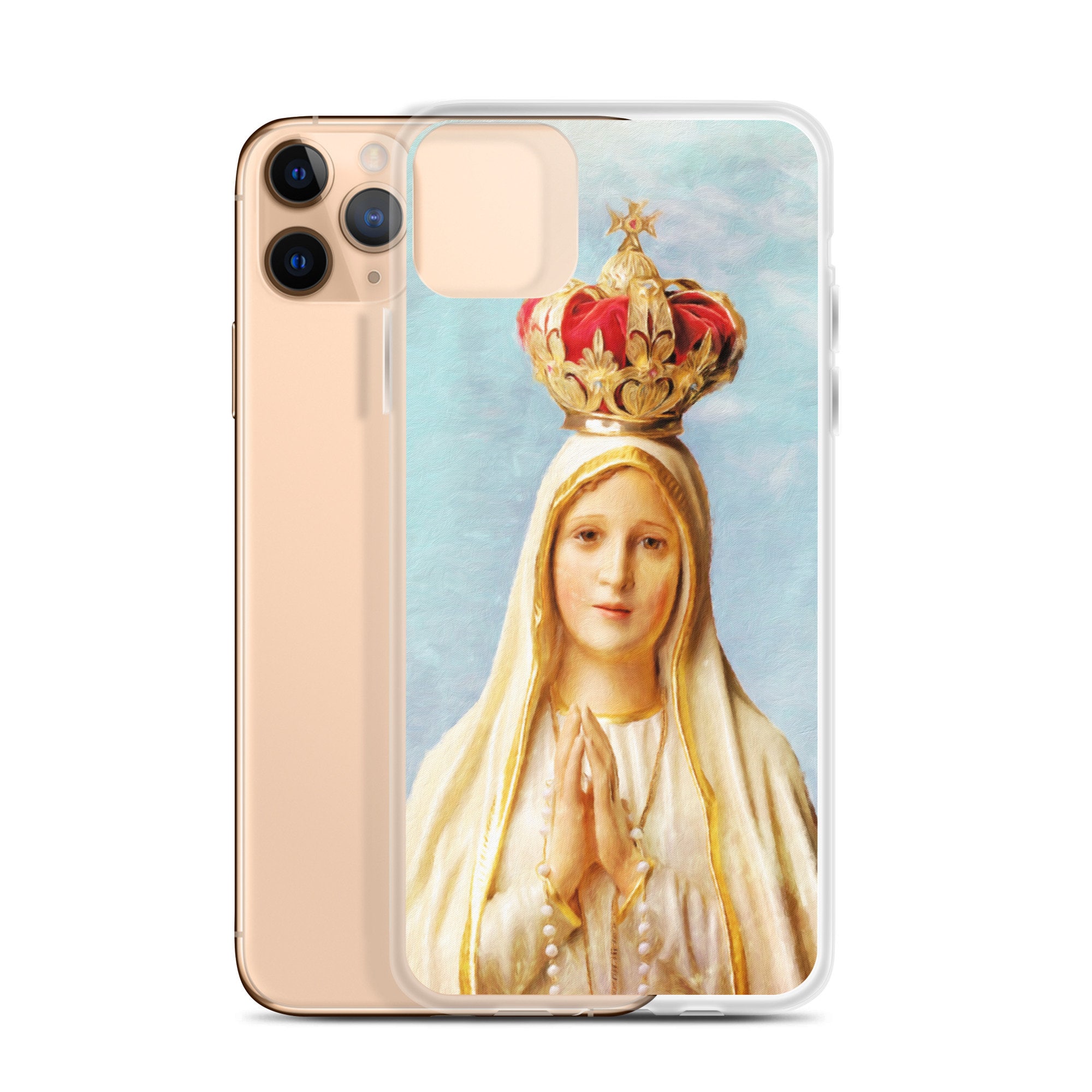 Our Lady of Fatima Virgin Mary Catholic Iphone Case | Etsy