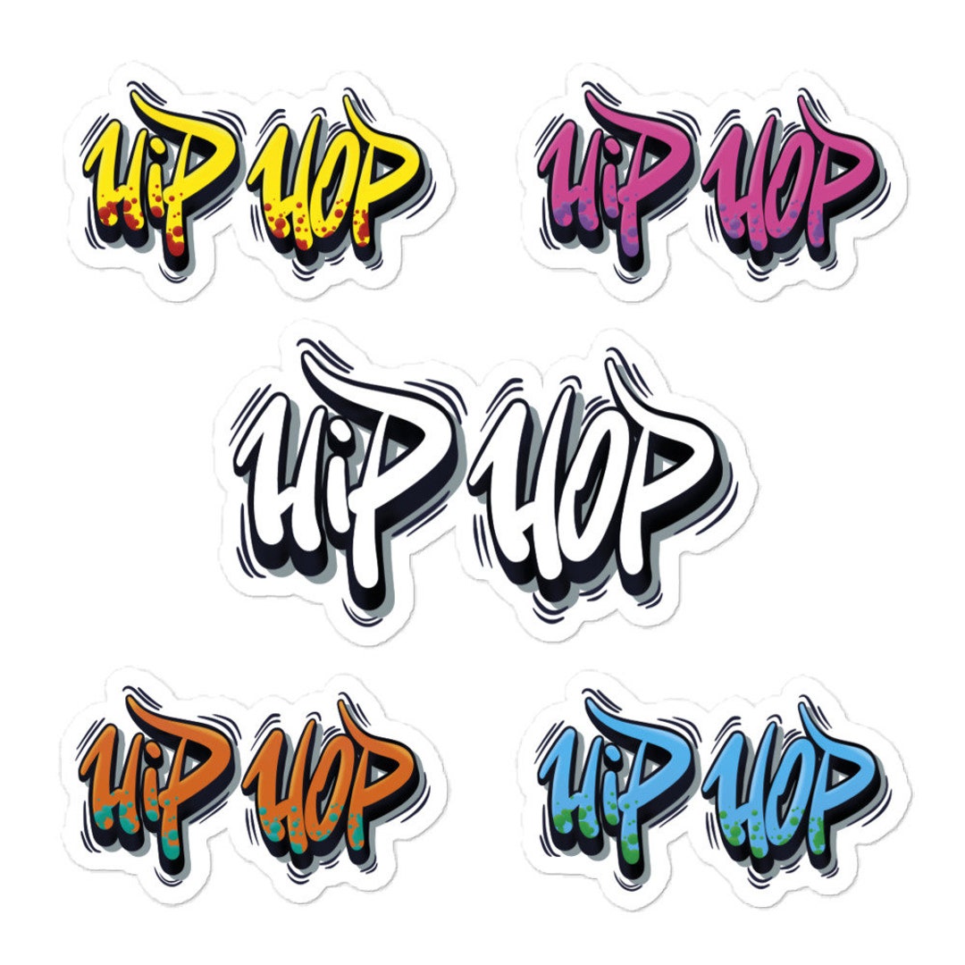 Original Hip-hop Graffiti Stickers Set These Stickers Showcases the ...