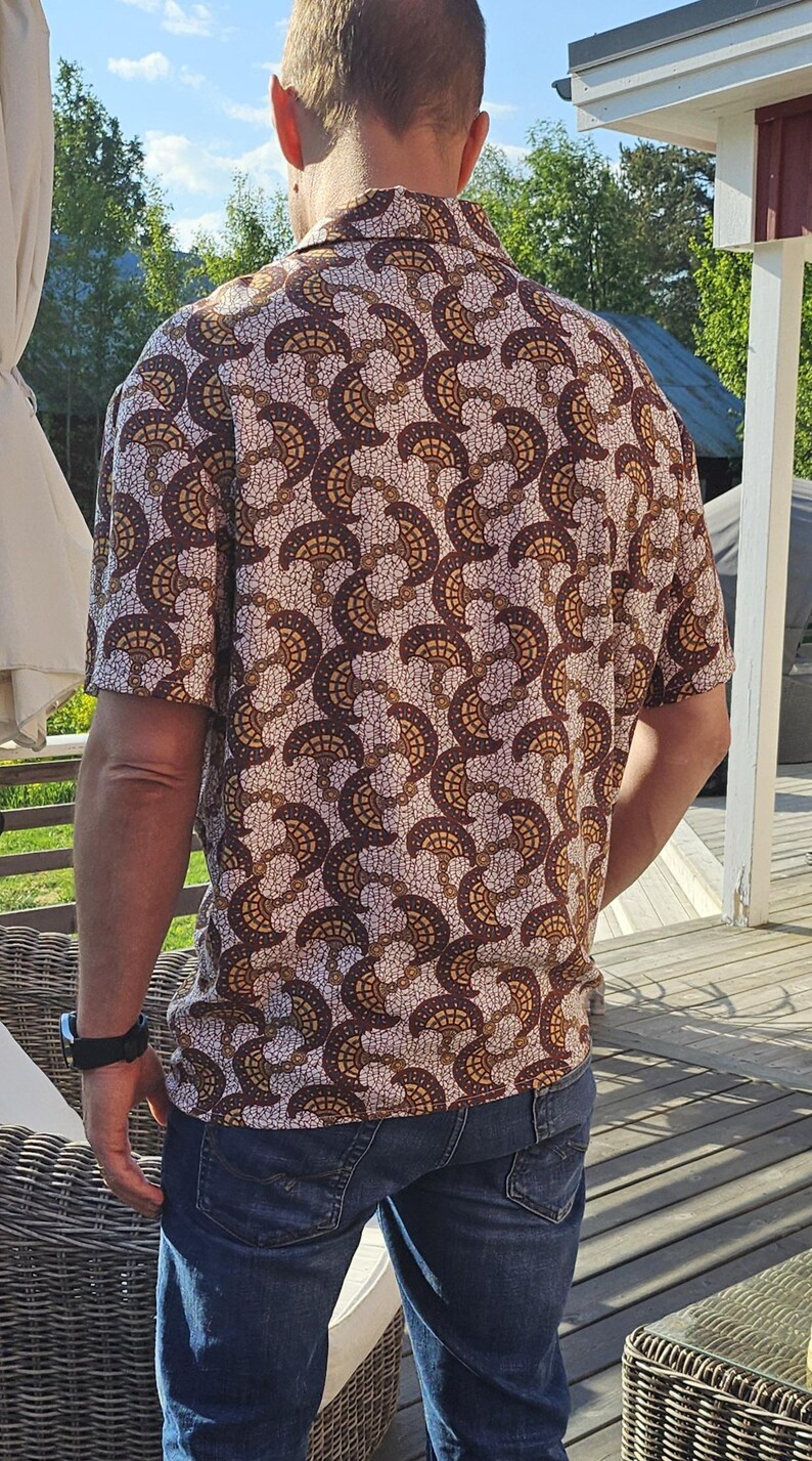 Sewingpattern for Men's Shirt, Pattern, Sewingtutoreal on Video - Etsy