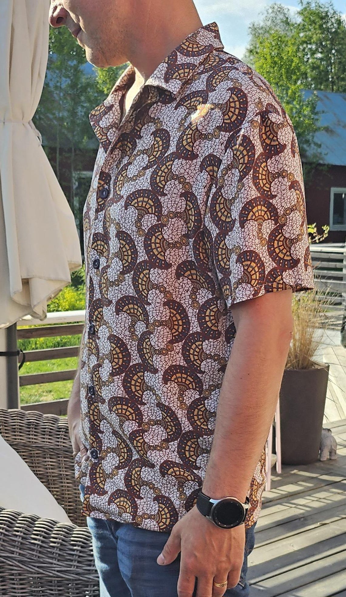 Sewingpattern for Men's Shirt, Pattern, Sewingtutoreal on Video - Etsy