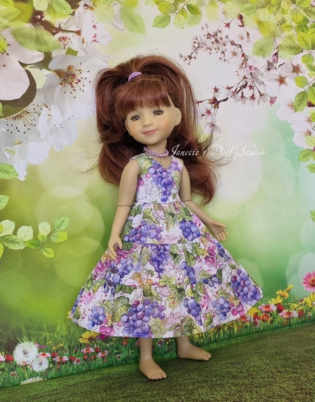 Ruby Red Fashion Friends Doll Boho Dress 14.5 Inch Doll Clothes Ruby ...