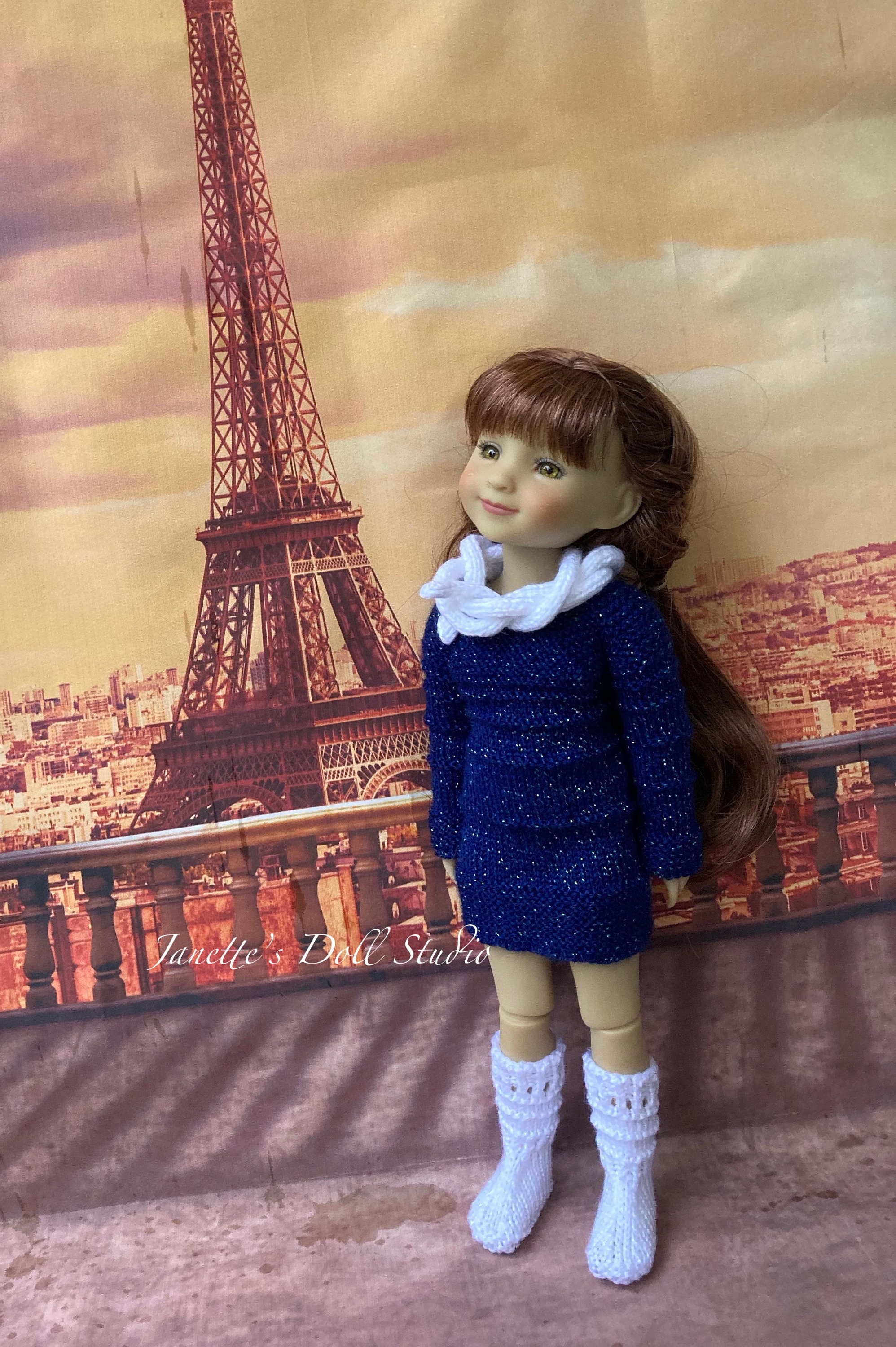 Ruby Red Dress Scarf Boots Ruby Red Fashion Friends doll | Etsy