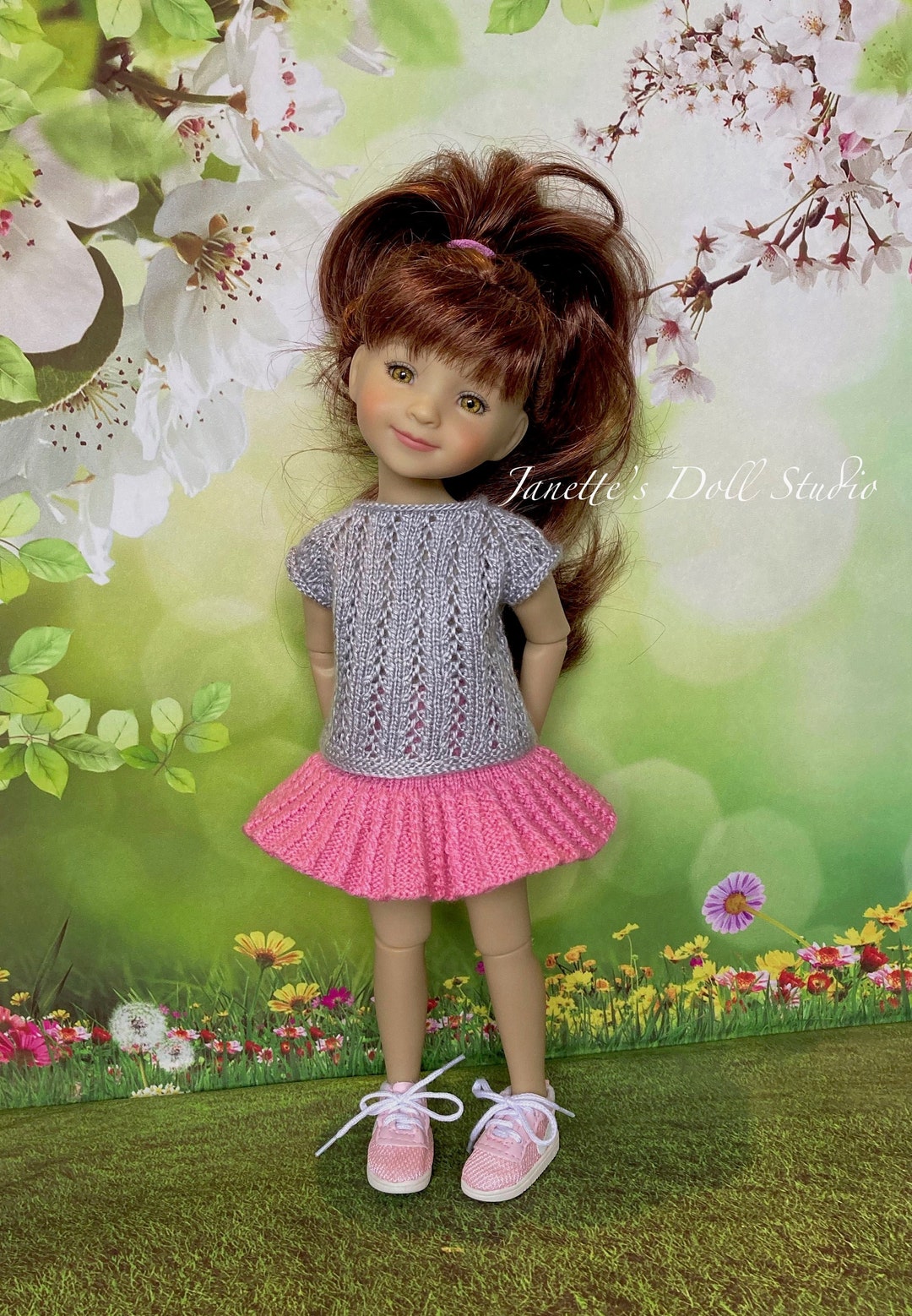 Ruby Red Doll Top Skirt Ruby Red Fashion Friends Doll Clothes Autumn ...