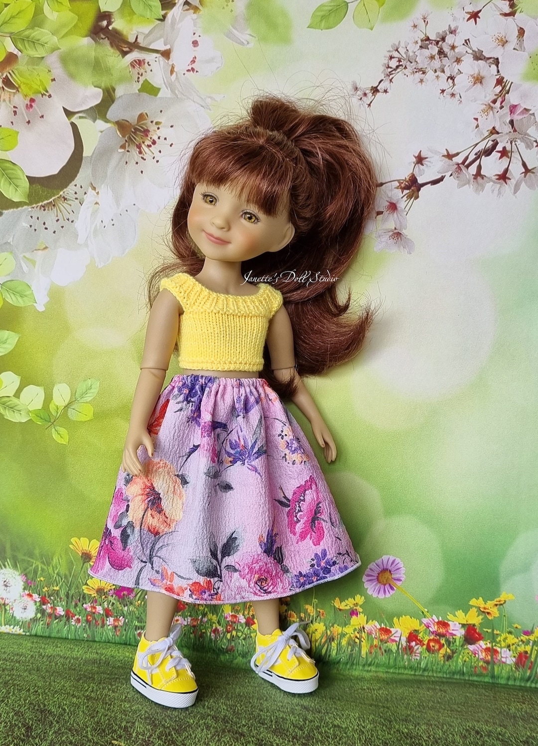 Ruby Red Fashion Friends Doll Fun Summer Top Skirt 14.5 Inch Doll ...