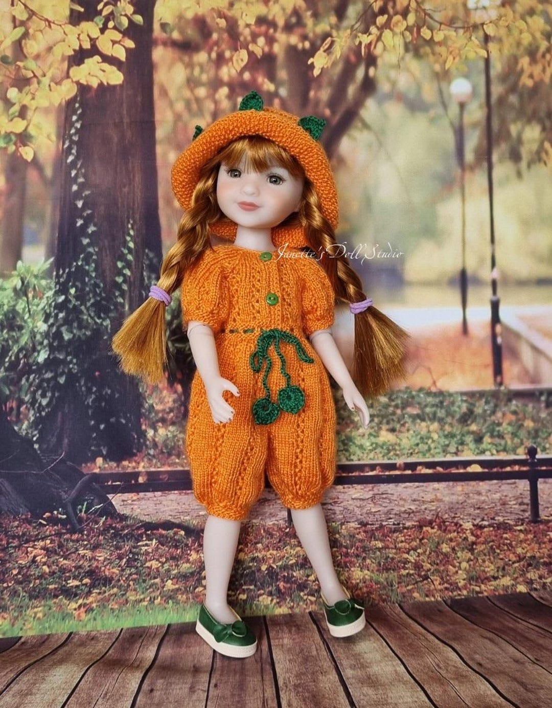 Ruby Red Fashion Friends Doll Jumpsuit Hat 14.5" Doll Clothes Ruby Red ...