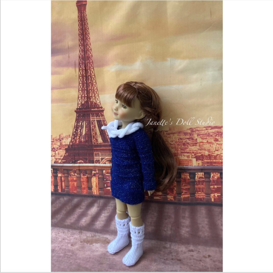 Ruby Red Dress Scarf Boots Ruby Red Fashion Friends doll | Etsy