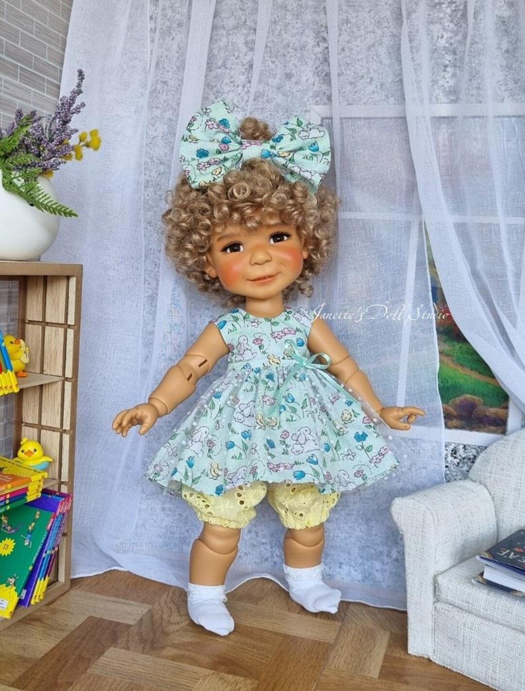 Meadowdolls Mae, Aya, Pia, Lea, Tia Doll Clothes, Outfit for 15” Meadow ...