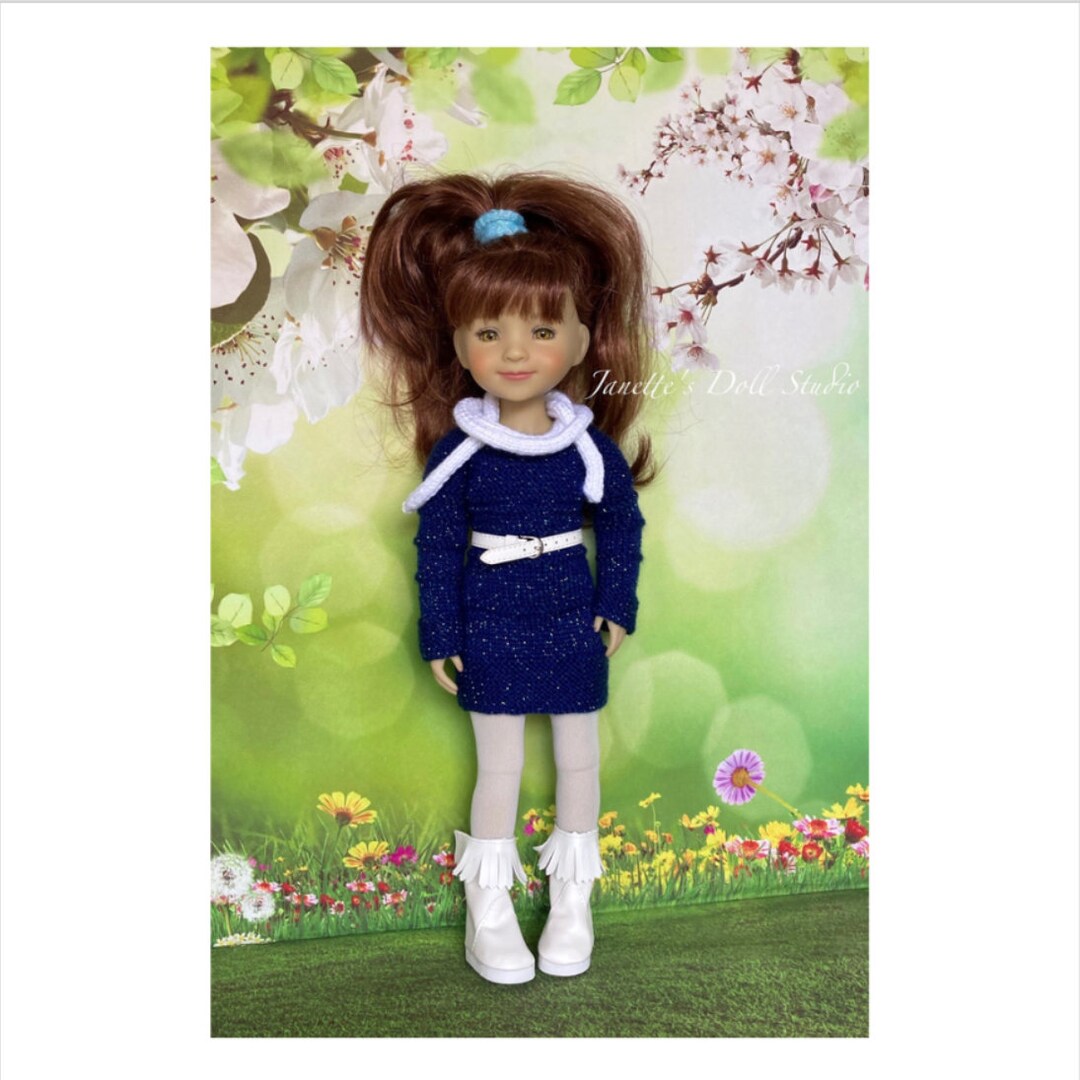 Ruby Red Dress Scarf Boots Ruby Red Fashion Friends Doll - Etsy