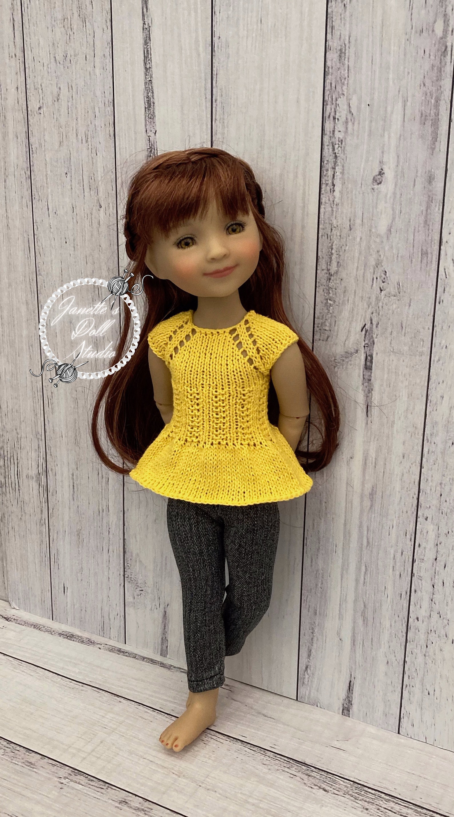 Ruby Red Top Skirt Ruby Red Fashion Friends doll clothes 14 5 | Etsy